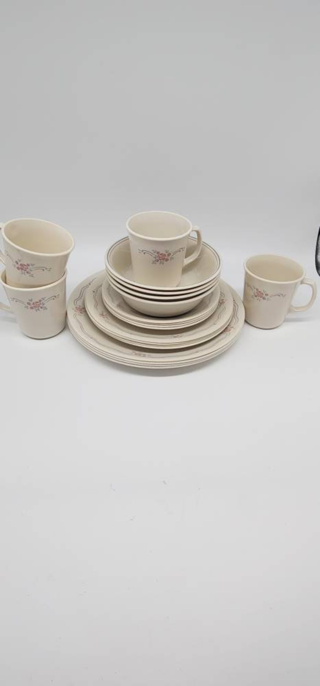 Corelle 20-pc English Breakfast Dinnerware Set - Etsy