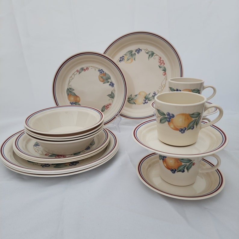 Corelle Abundance 20-pc Dinnerware Set 4-places Setting - Etsy