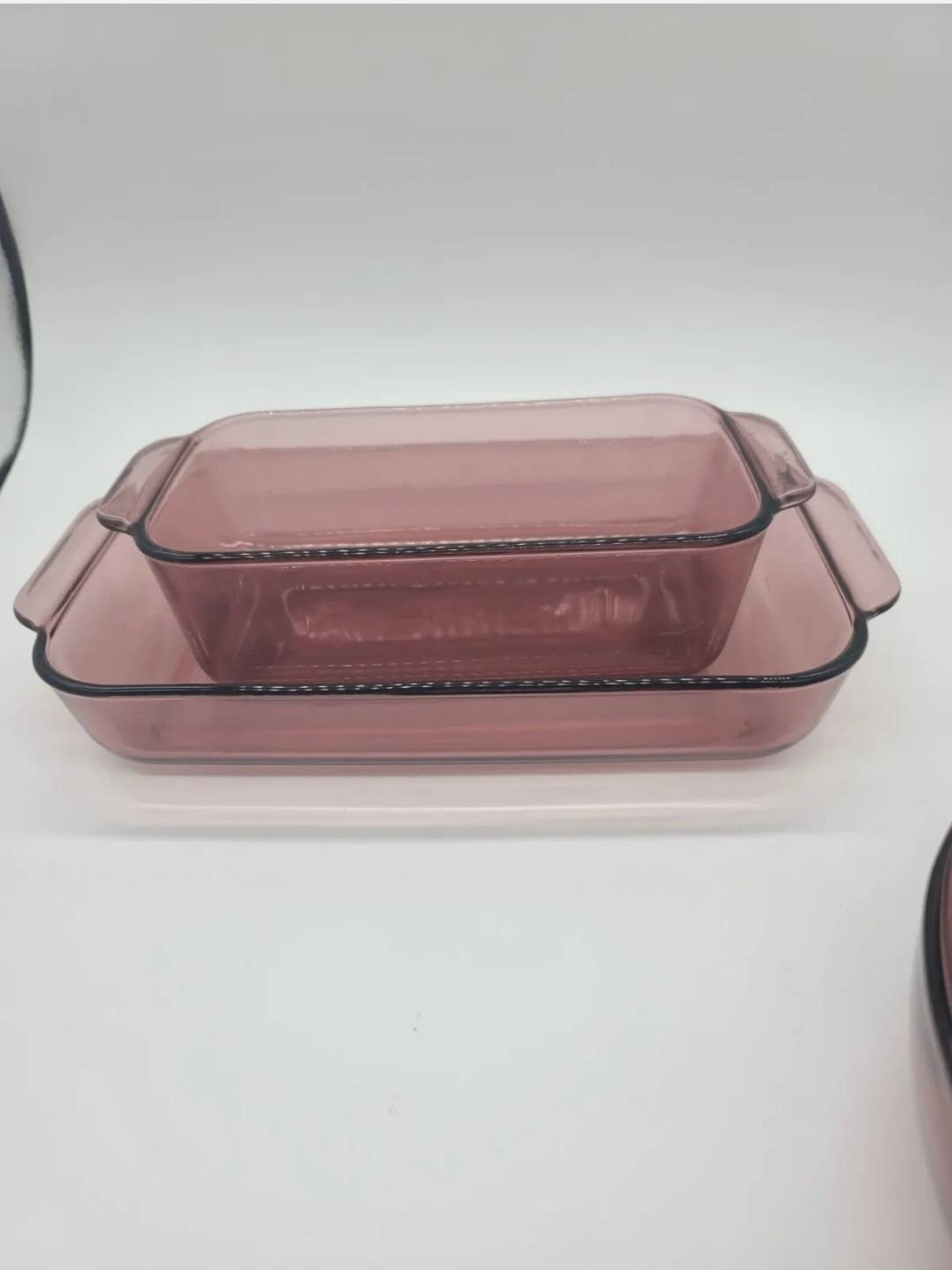 Pyrex Cranberry Bake Cook Ware Lot of 6-pc. Casserole, Baking Dish, Pie ...