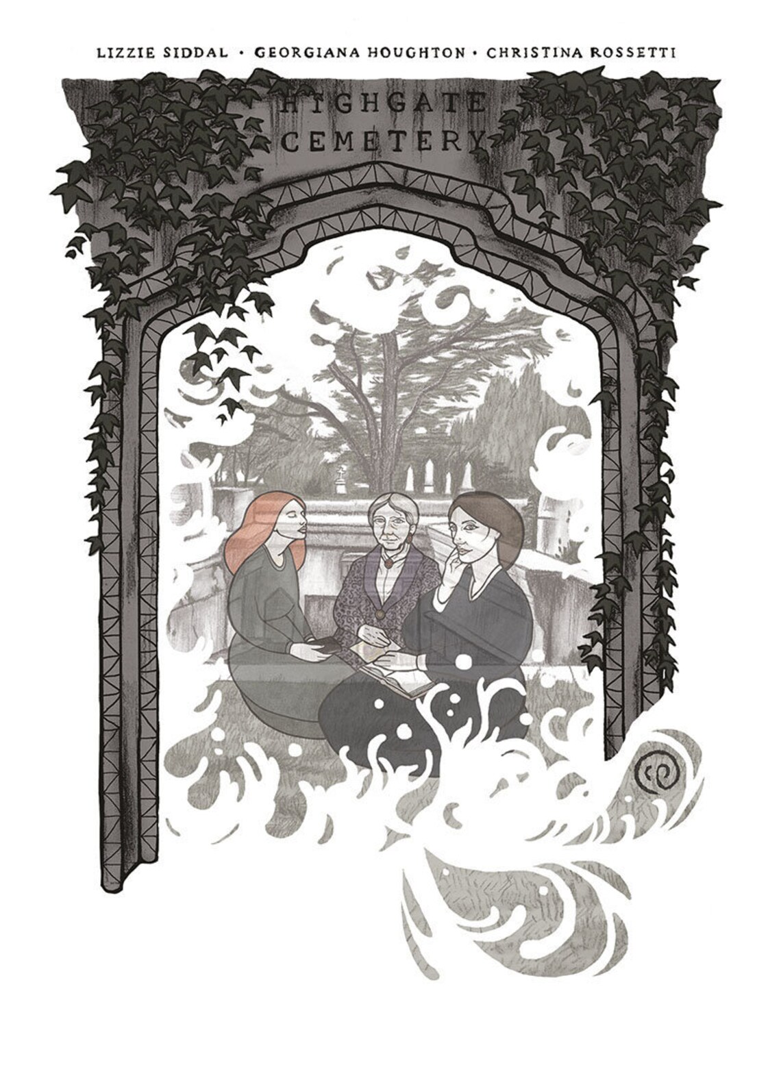 Highgate Cemetery Postcard - Etsy UK