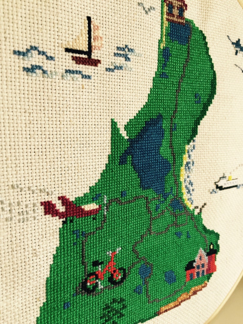 Block Island Cross Stitch Pattern Instant Pdf Download - Etsy