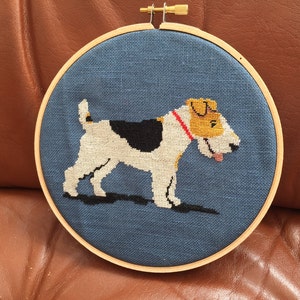 Fox Terrier Cross Stitch Pattern Instant Download Pdf - Etsy