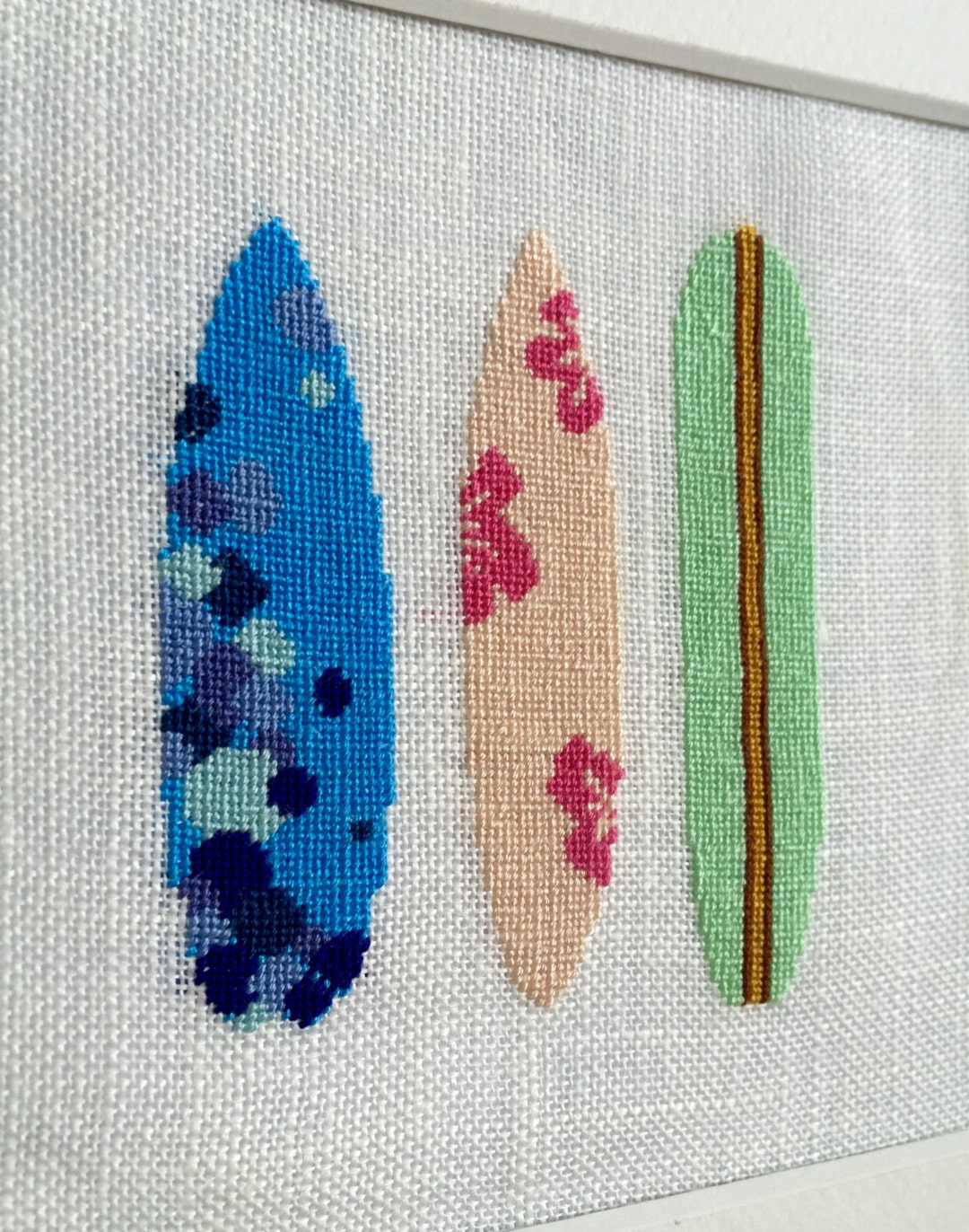 Classic Surfboards Cross Stitch Pattern Instant Pdf Download - Etsy