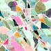 Birmingham, AL City Map | Alabama Abstract Painting | Colorful Street ...