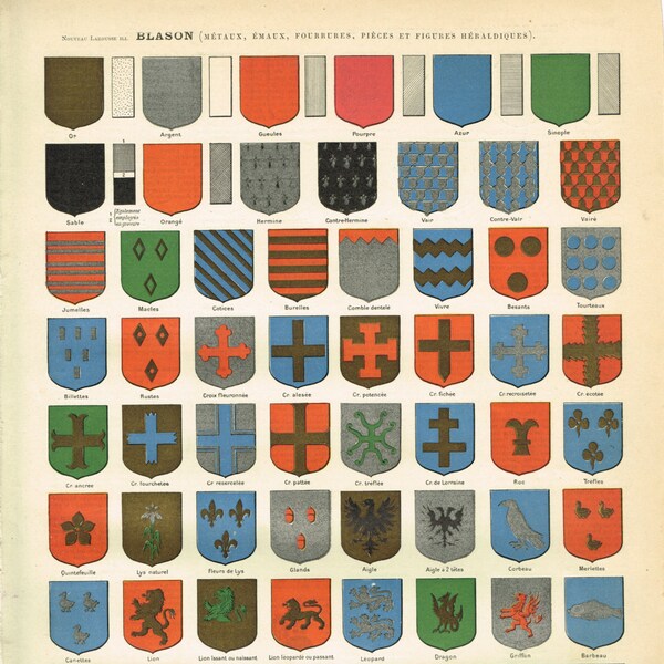 Heraldry - Etsy