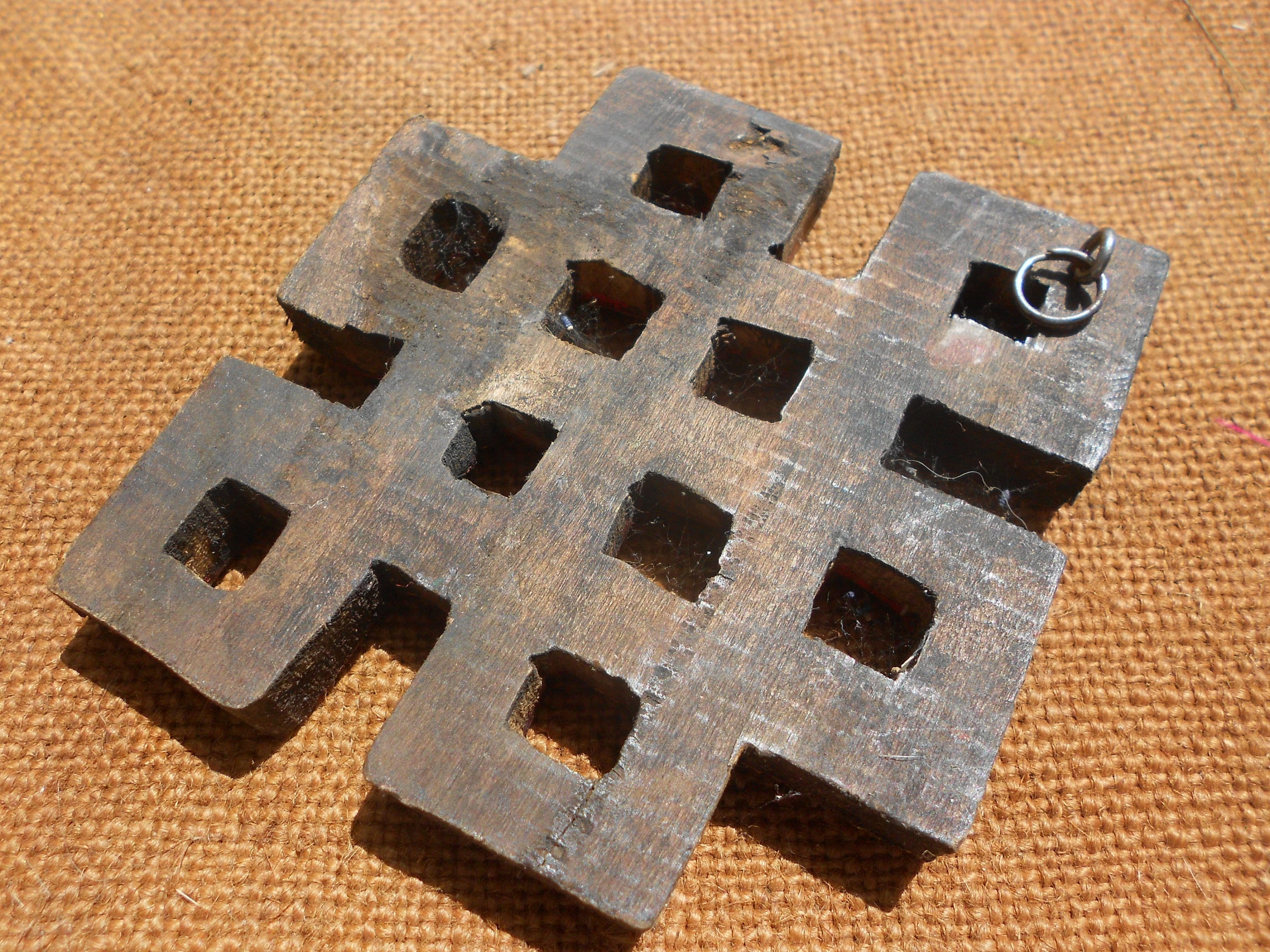 Strapwork Wood Carving Hand Made Decorative Panel Vintage - Etsy