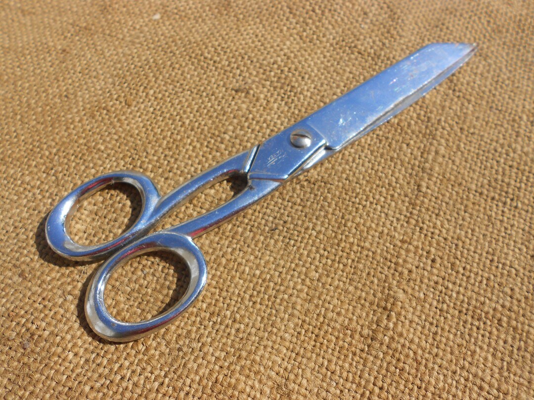 Vintage French Ladies Sewing Scissors Victorian Style Medium Work Box ...