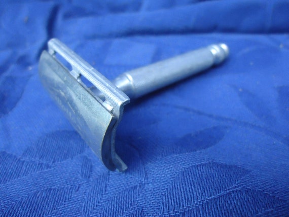 Vintage French Razor 1947-51 Gillette Travel Tech Double Edge | Etsy