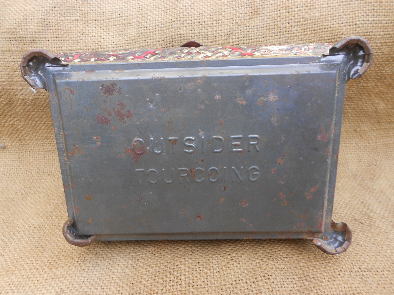 Chocolate Box Vintage French Candy Tin in Oriental Casket - Etsy