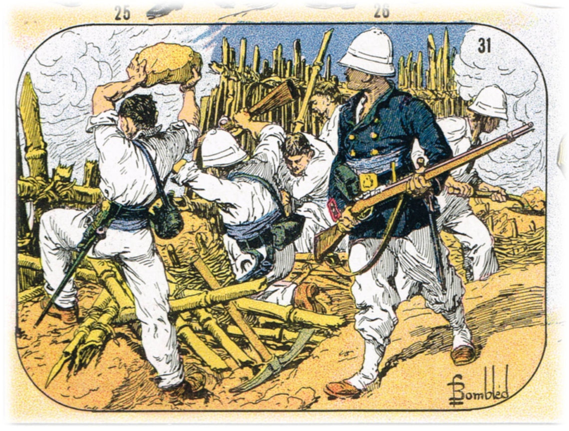 Original Military Engineers Vintage French Print Lithograph | Etsy