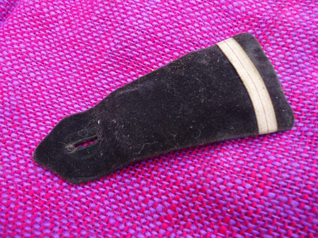 Epaulette Vintage French Firemans Fire-fighters Uniform Velvet ...