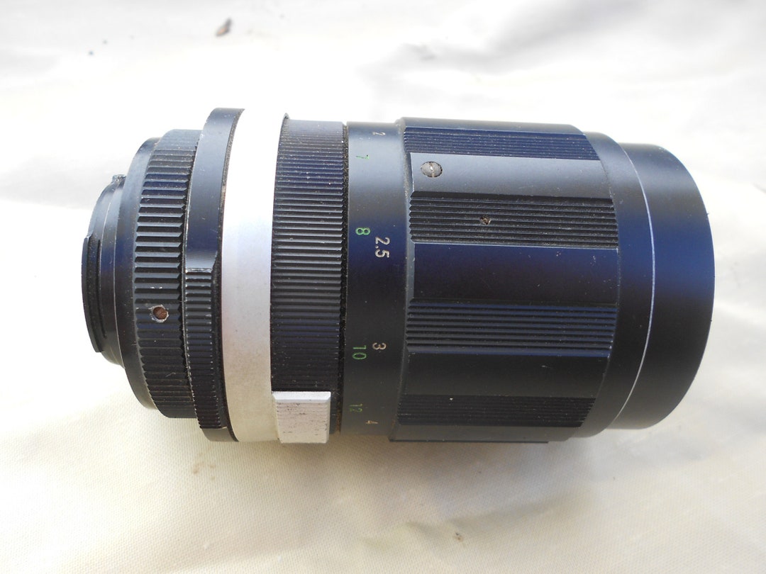 Soligor Vintage Telephoto Lens 135mm F2.8 CAMERA LENS No M 135411 ...