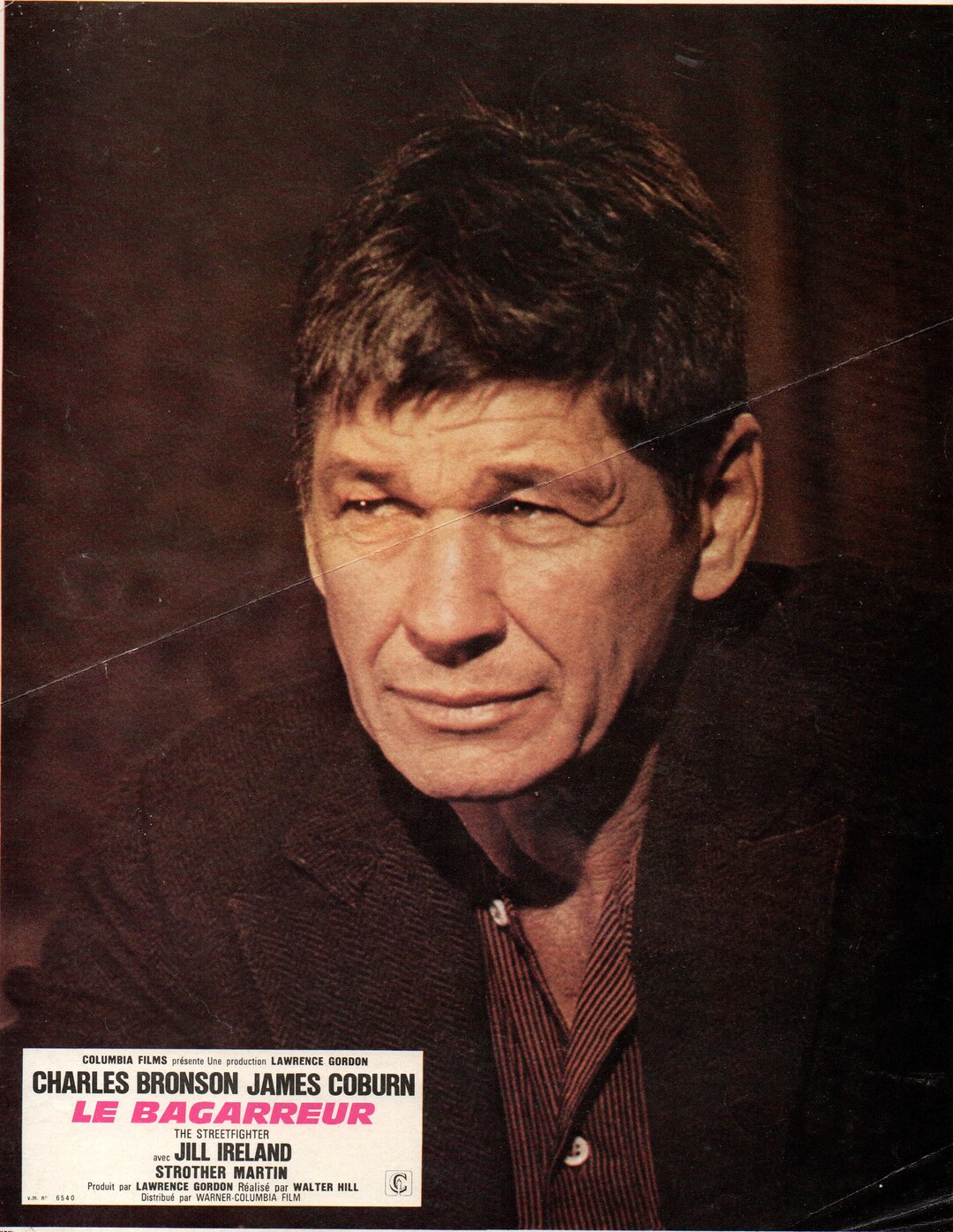 Charles Bronson the Streetfighter 1970s Original Card 8 X 10 Inches - Etsy