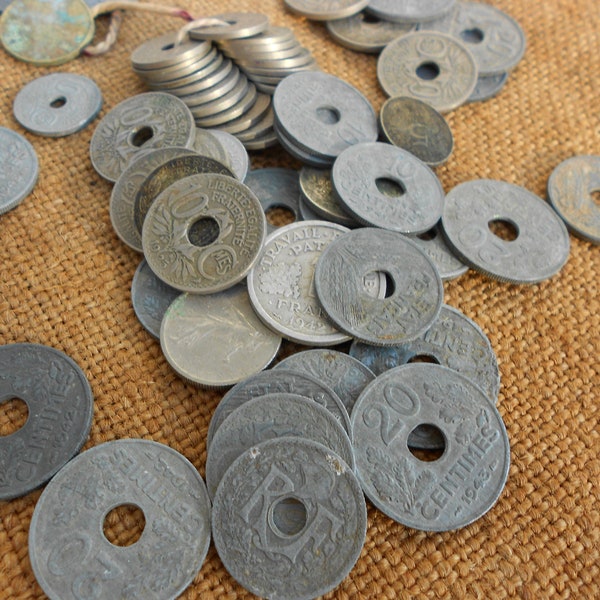 Coin With Hole - Etsy