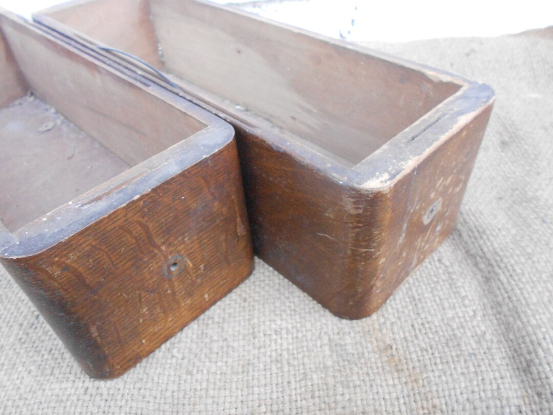 SINGER Drawers Pair of Original Vintage Singer Sewing Machine Drawers ...
