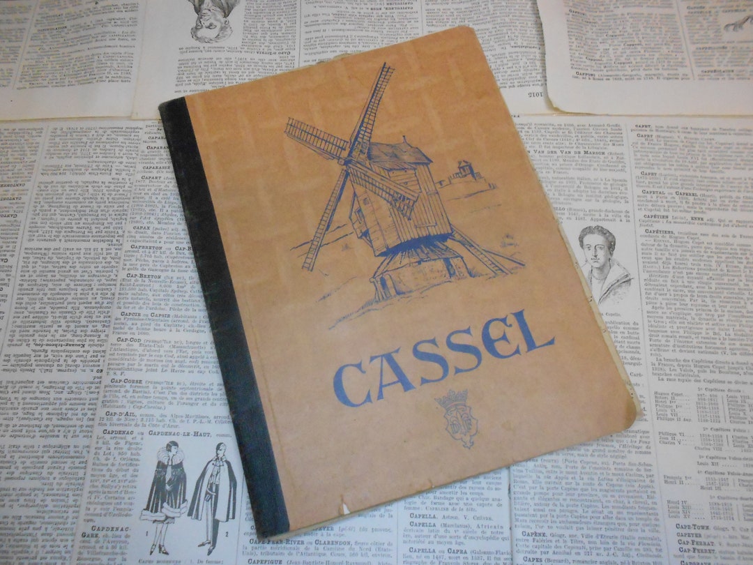 Old French Exercise Book From 1940s Handwriting Text Vintage French ...