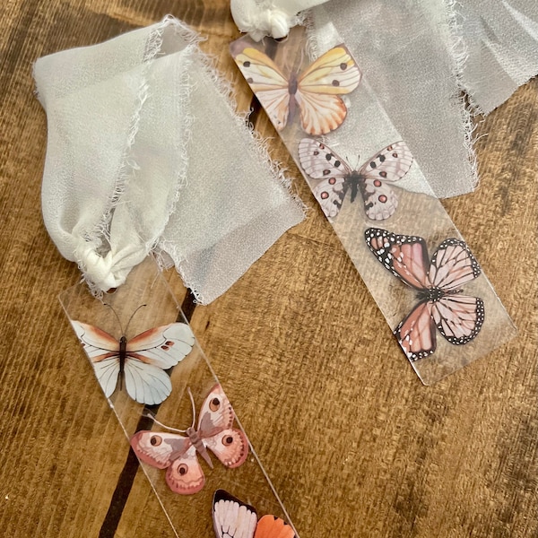 Butterfly Bookmark - Etsy