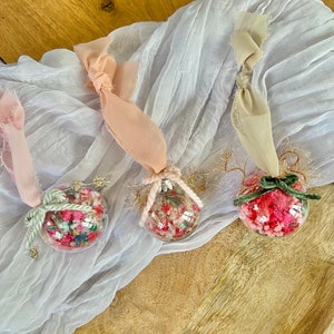 Preppy Colorful Christmas Bulb Ornament Girly and Pretty - Etsy