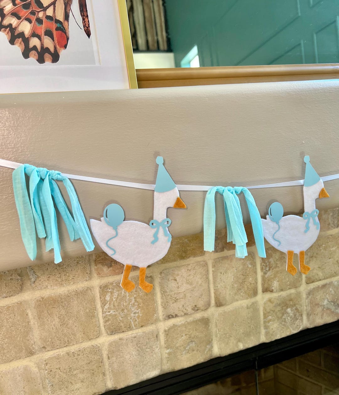 Silly Goose Birthday Banner: Vintage Party Animal Decor - Etsy