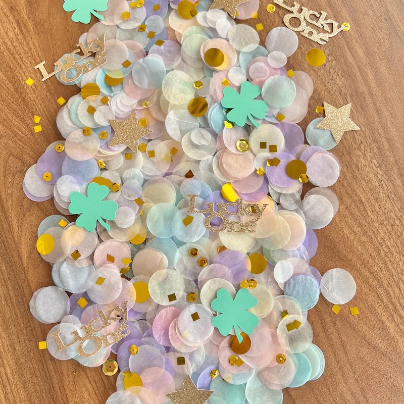 Shamrock Confetti - Etsy