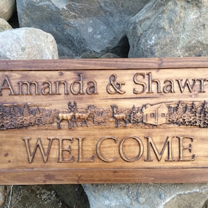 Custom Welcome Sign Housewarming Gift Birthday Gift | Etsy