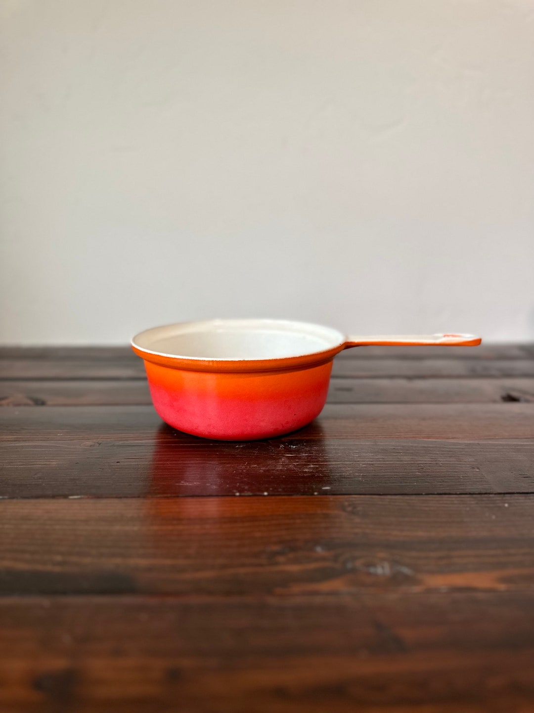 Vintage Descoware Saucepan, Mid Century Descoware Con-18 1 Qt. Ombre ...