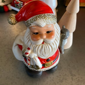 1970's Santa Piggy Bank Vintage 1970's Homco Santa - Etsy
