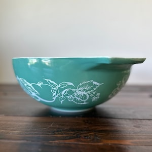 Vintage Pyrex Salad Bowl Mixing Bowl 444, Vintage Pyrex Salad Bowl ...