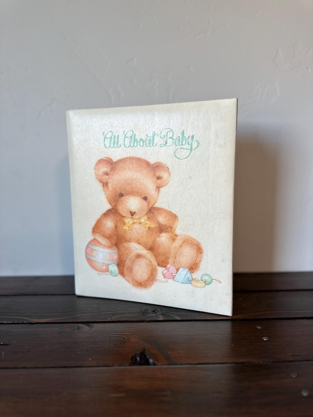 Vintage Baby Album Book, Vintage Hallmark All About Baby Book C1982 - Etsy