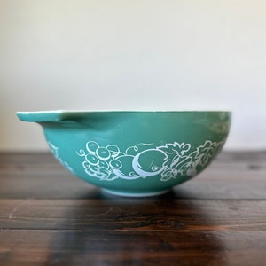 Vintage Pyrex Salad Bowl Mixing Bowl 444, Vintage Pyrex Salad Bowl ...
