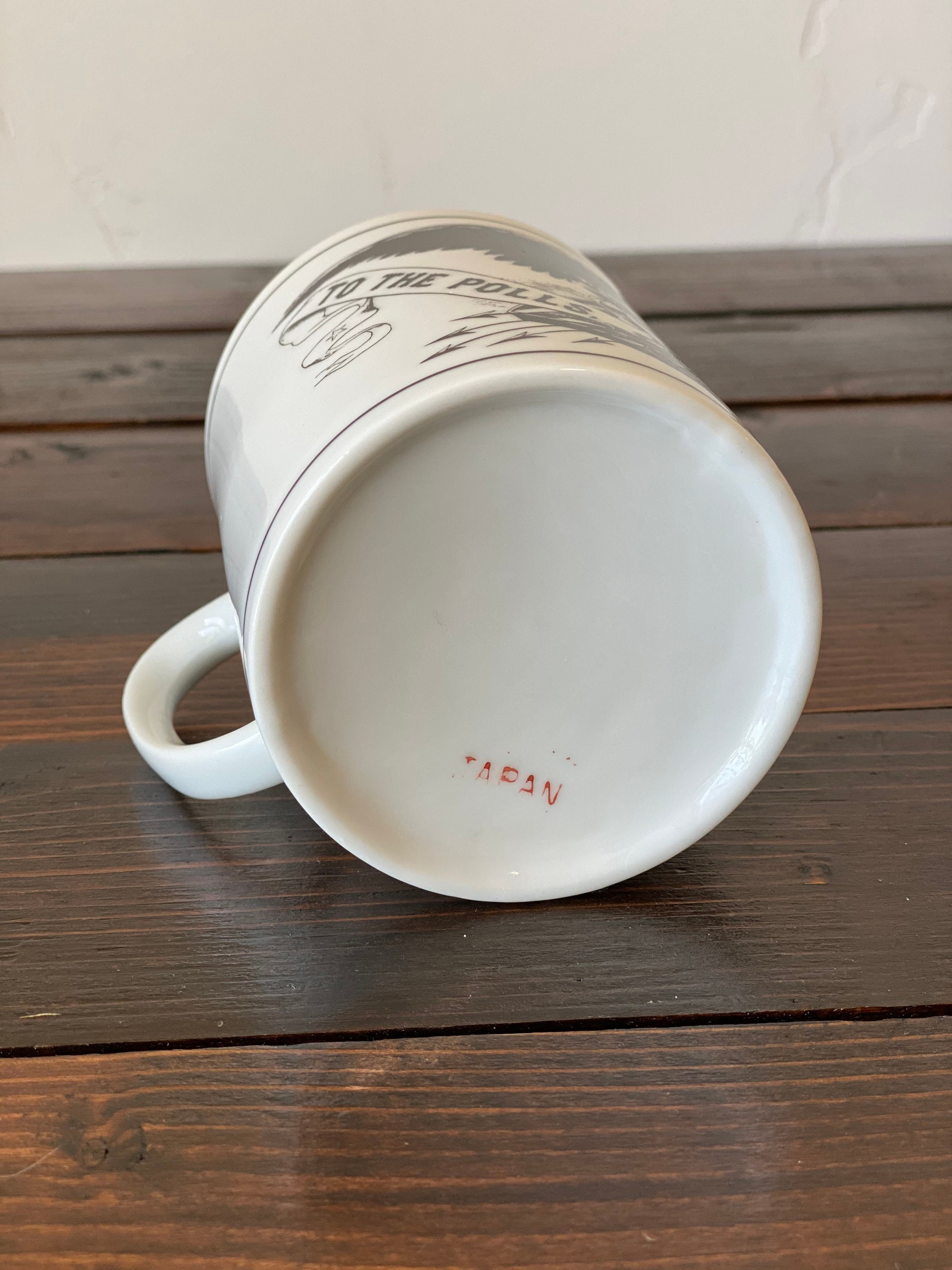 Vintage To The Polls Ye Sons of Freedom Mug Vintage Political | Etsy