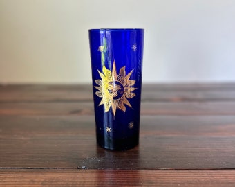 MCM Culver Cobalt Blue Celestial Glasses Sun and Stars - Etsy