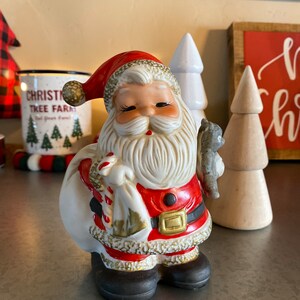 1970's Santa Piggy Bank Vintage 1970's Homco Santa - Etsy