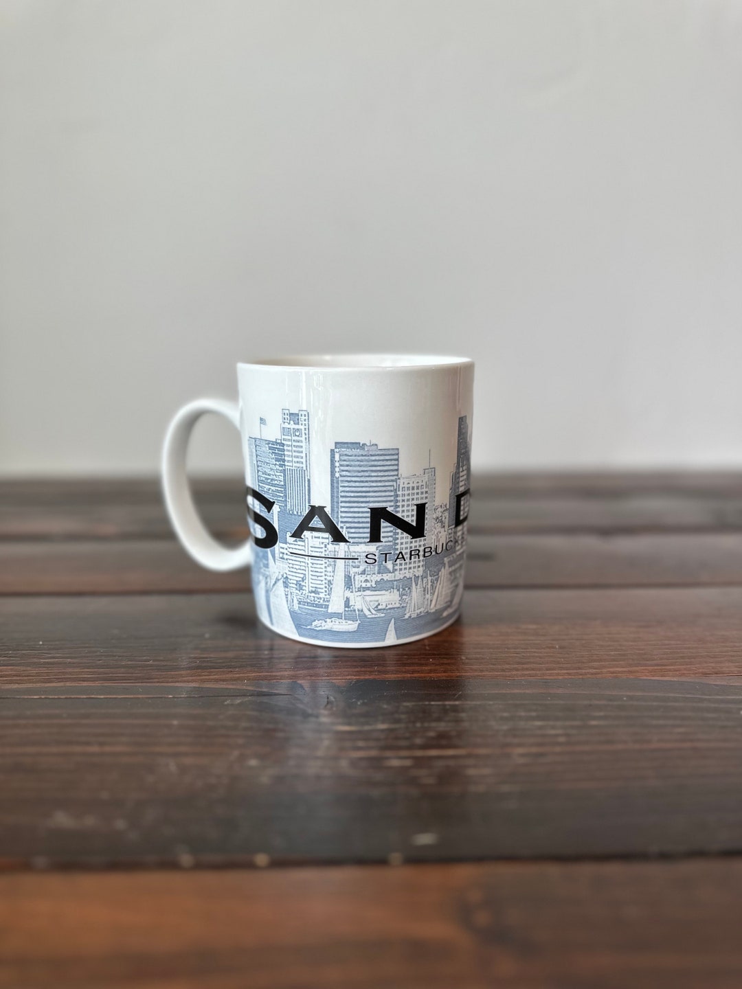 Vintage Starbucks Skyline Series San Diego Mug C2002 - Etsy