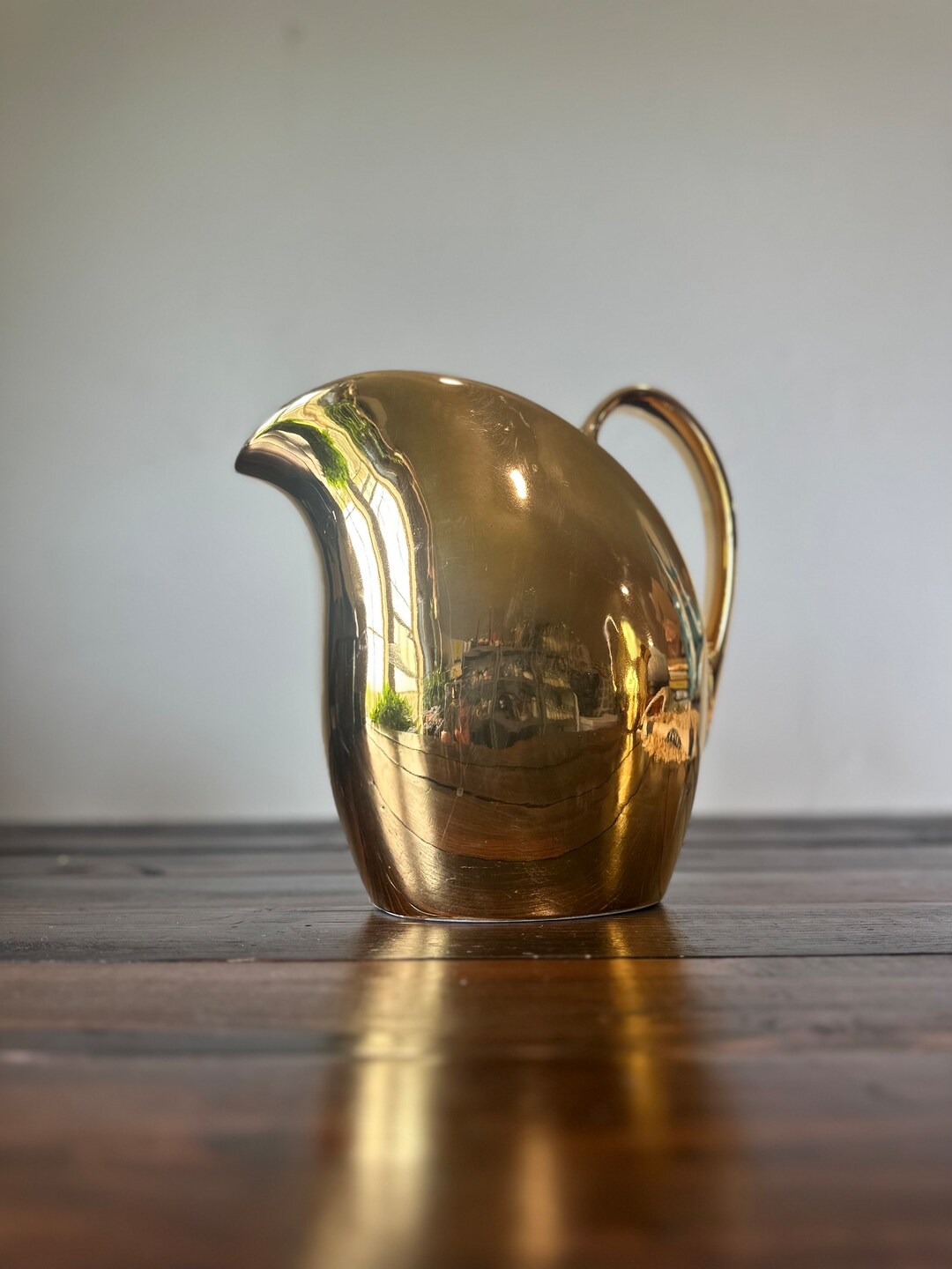Vintage Hall Golden Glo Pitcher, Discontinued Hall Golden Glo Large ...