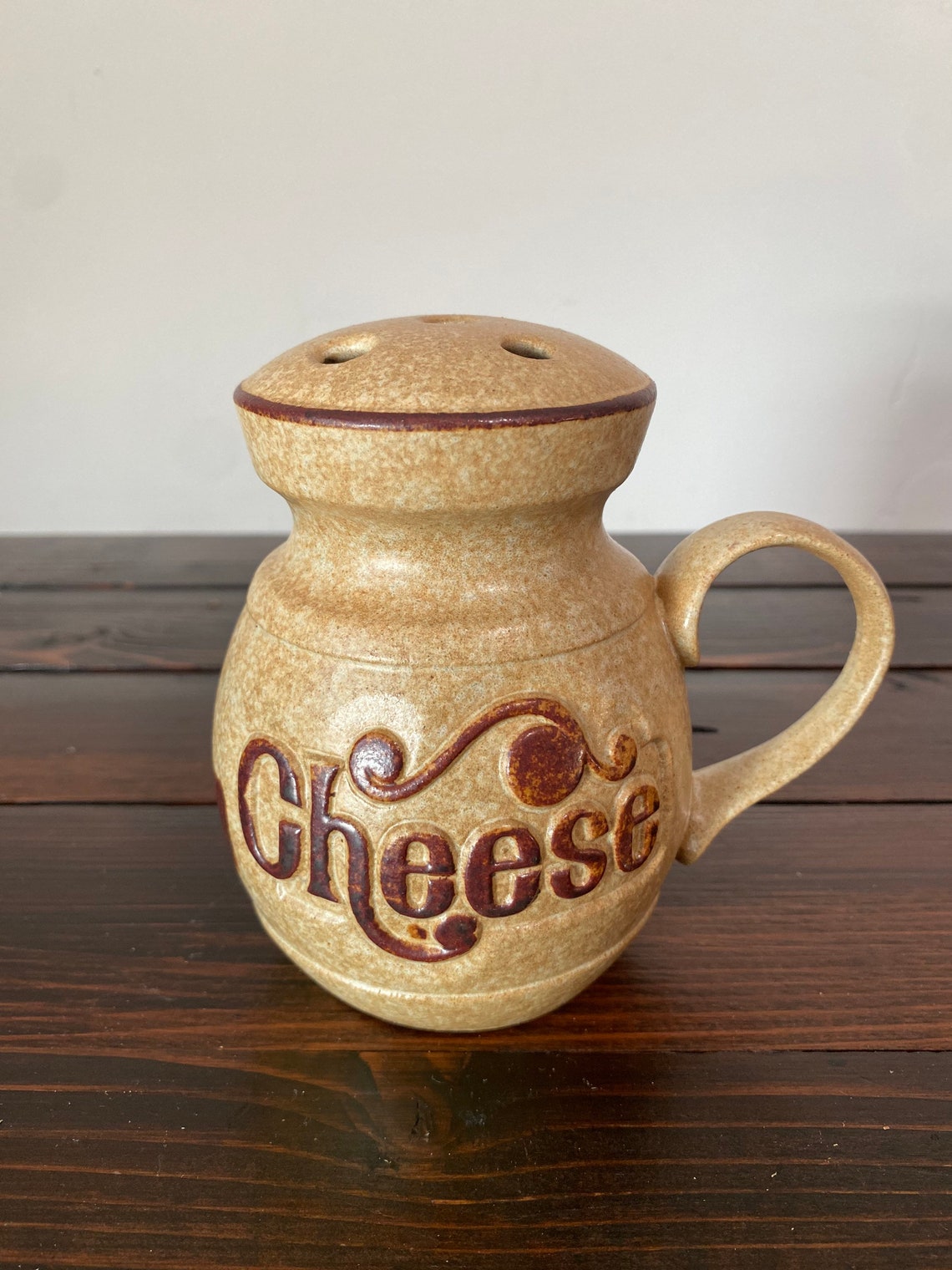 Vintage Pottery Craft USA Cheese Shaker: Stoneware Kitchen Decor - Etsy
