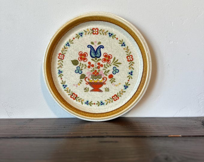 Vintage Mikasa Stone Manor Kissing Cousins Salad Plate, Discontinued ...