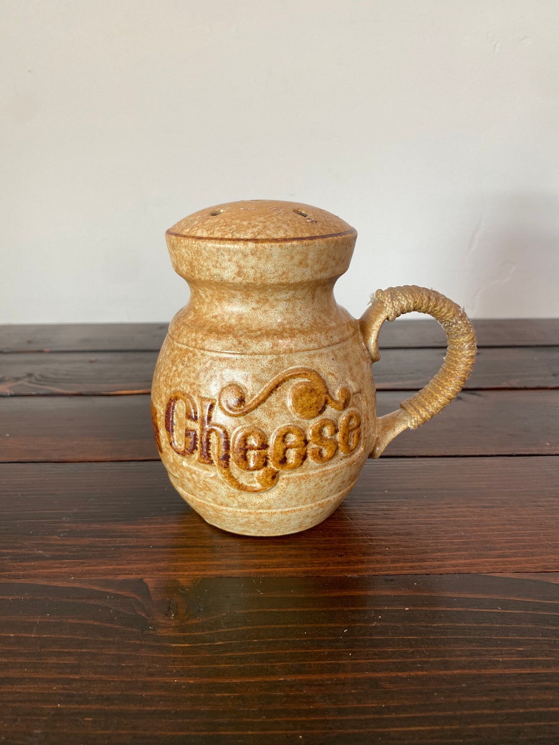 Vintage Pottery Craft USA Cheese Shaker: Stoneware Kitchen Decor - Etsy