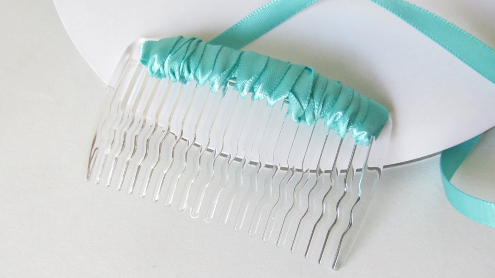 Pool Double Face Satin Ribbon / Pool Ribbon / Ribbon by the - Etsy