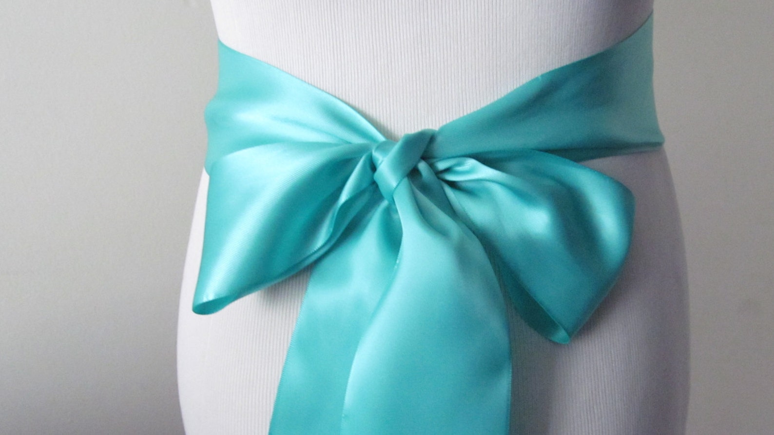Pool Double Face Satin Ribbon / Pool Ribbon / Ribbon by the - Etsy