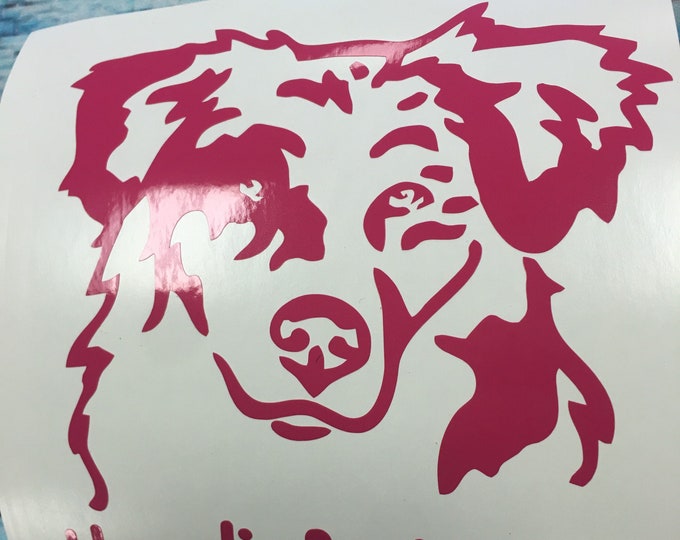 Haulin Auss Decal Australian Shepard Decal Aussie Car Decal | Etsy