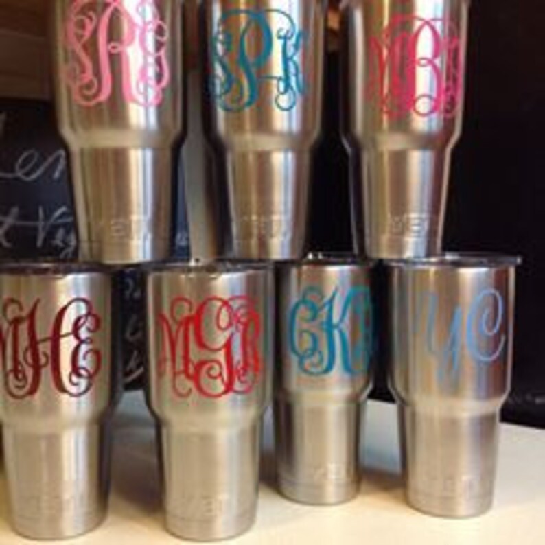Yeti Tumbler Name Decal Yeti Cup Vinyl Name Decal Yeti - Etsy