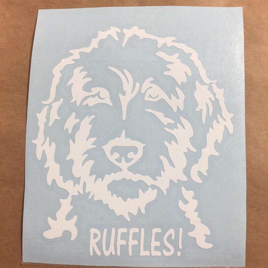 Hey Dood, Doodle Dog Decal, Goldendoodle, Doodle Car Decal - Etsy
