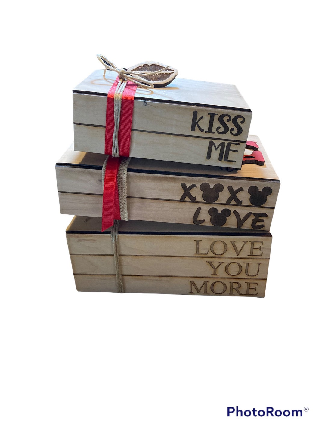 Faux Book Stacks - Custom Book Stack - Tier Tray Decor - Etsy