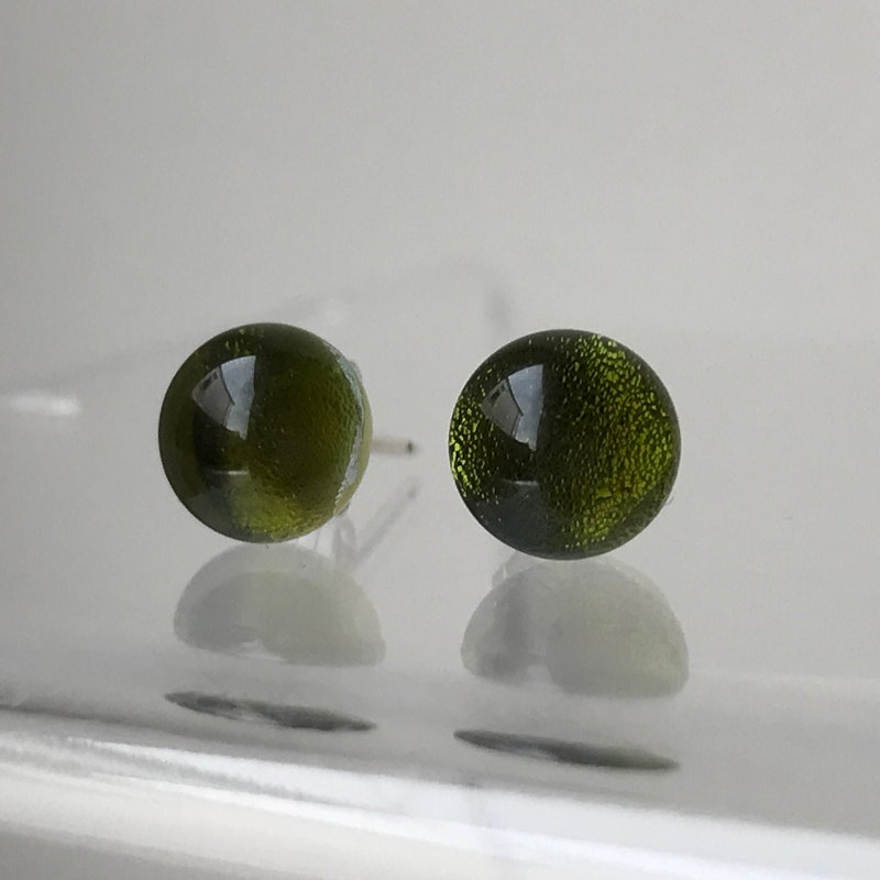 Khaki Earrings - Etsy UK