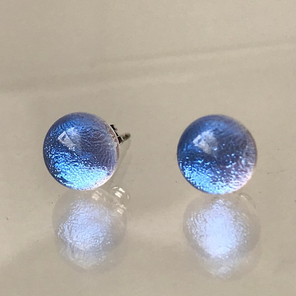 Blue Stud Earrings - Etsy