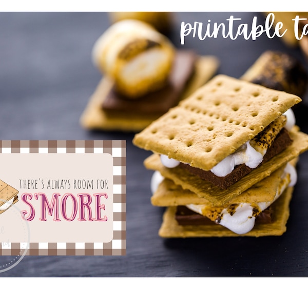 S'more Tags - Etsy