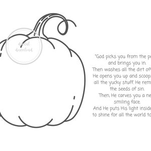 Being a Christian is Like Being a Pumpkin Handprint Craft - Etsy