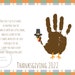 Thanksgiving Turkey Poem Placemat Printable - Etsy