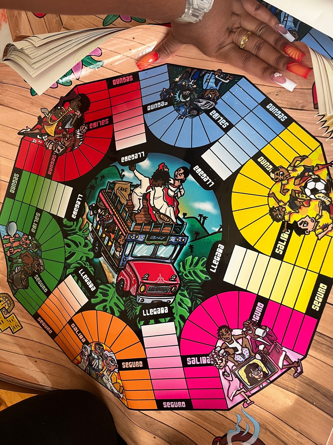 Parques Colombiano / Colombian Parcheesi - Etsy